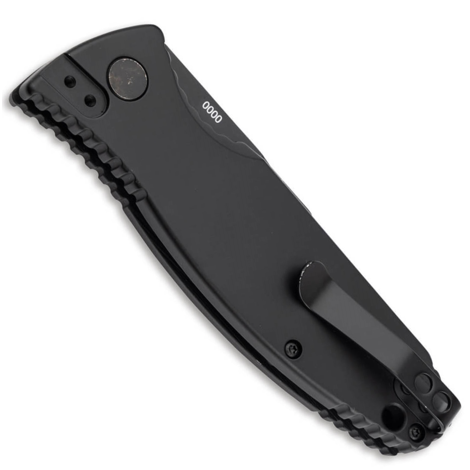 Boker Plus Kalashnikov 74 Automatic Knife, Black Clip Blade | BladeOps