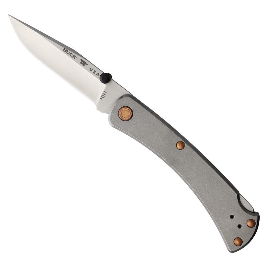 Buck 110 Slim Pro TRX Titanium Knife - 2023 Legacy Collection | BladeOps