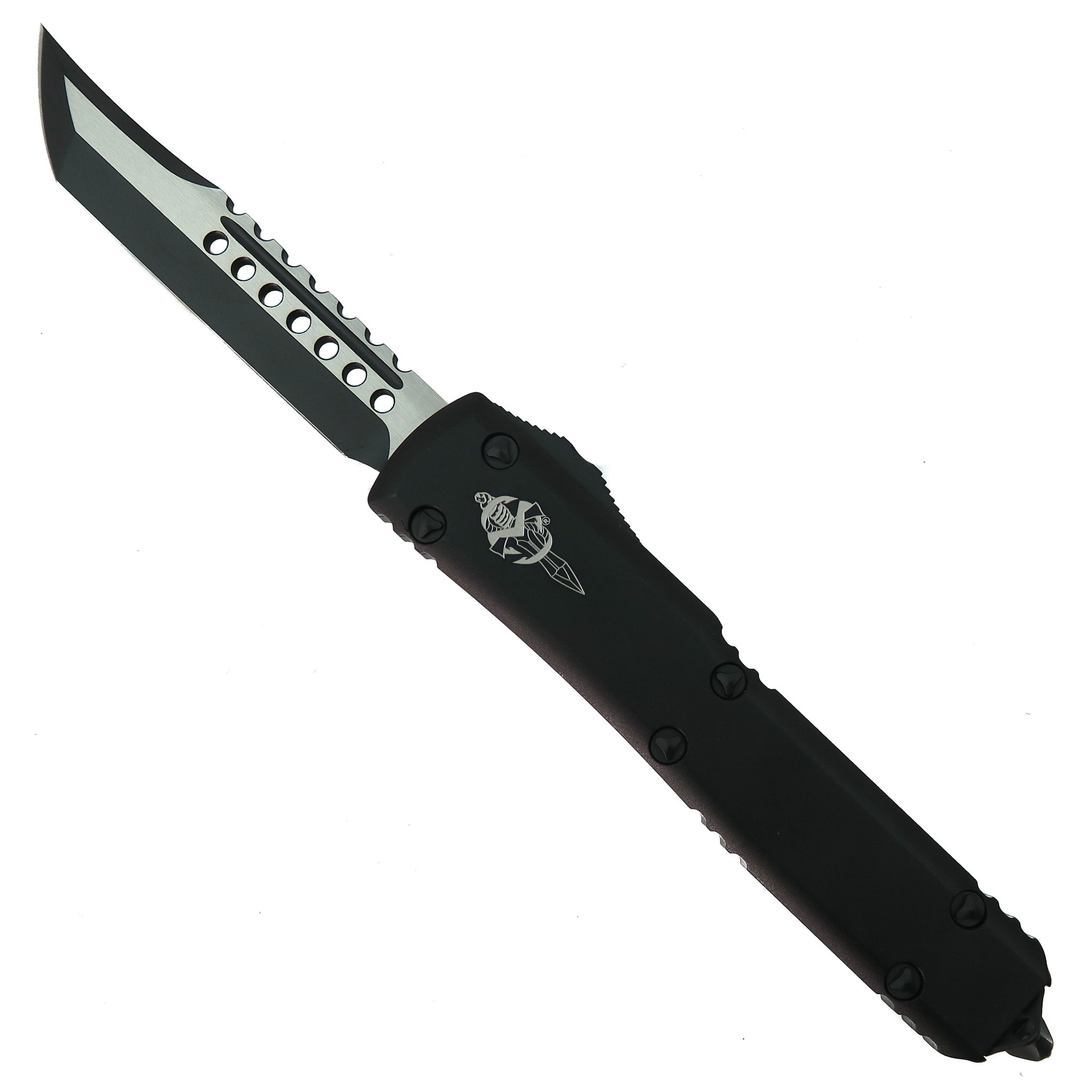 Microtech Signature Series Hellhound Ultratech OTF, Two-Tone Tanto ...