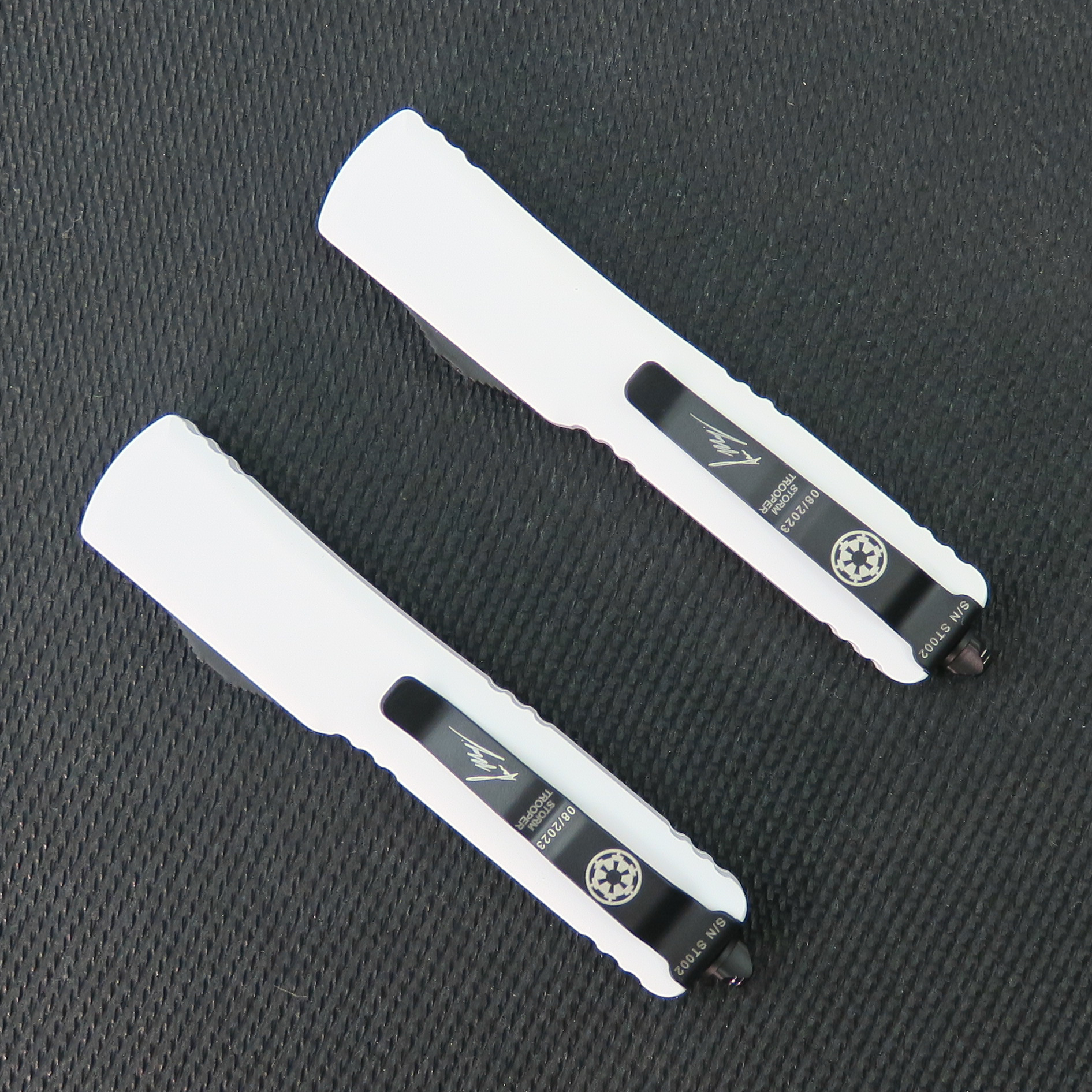 Microtech Signature Series Storm Trooper Utx 70 Set Warhound And
