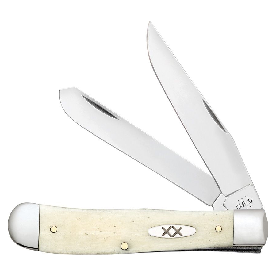 Case Smooth Natural Bone Trapper Knife | BladeOps