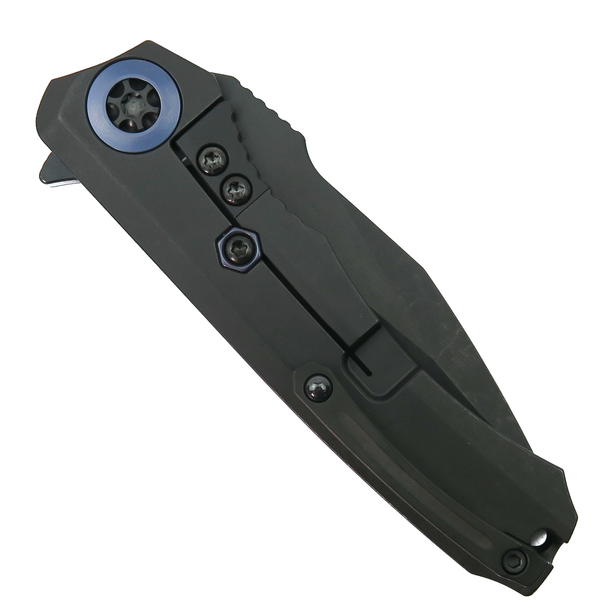 Heretic Knives Scratch & Dent Wraith Titanium Chassis Carbon Fiber ...