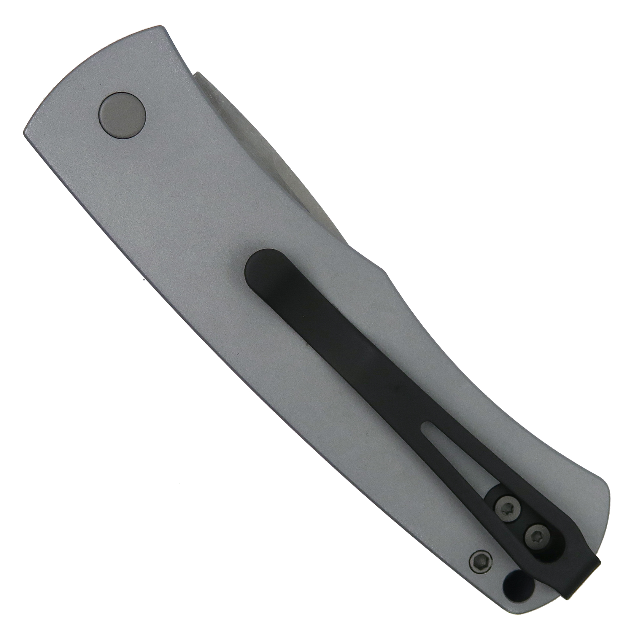 Pro-Tech Grey BR-1 Magic California Edition Auto Knife, Stonewash Blade