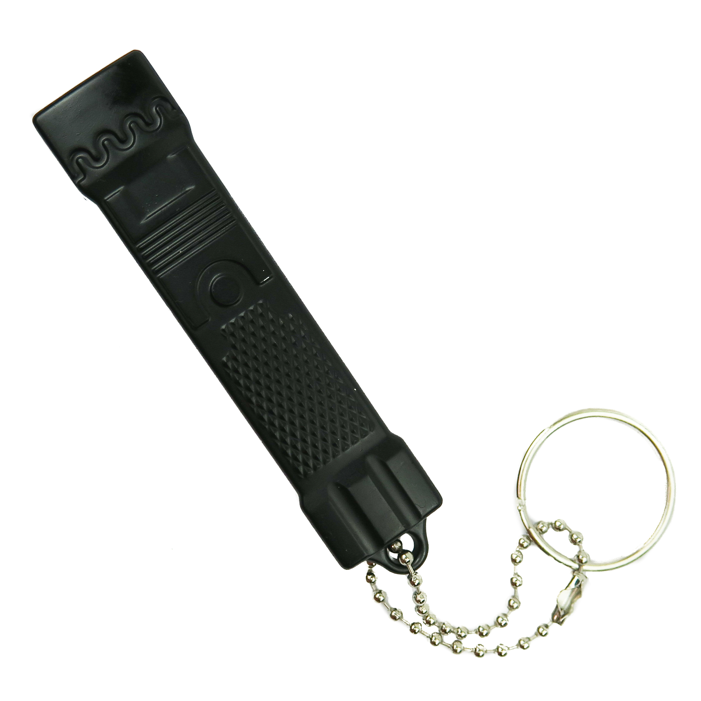 Blue Bumblebee Mini Auto OTF Keychain Knife, Two Tone Blade | BladeOps