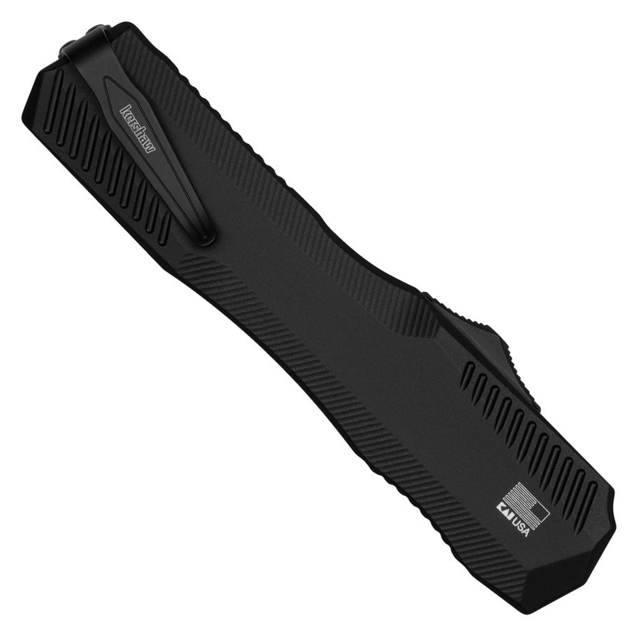 Kershaw Livewire OTF Auto Knife, Tiger Stripe Magnacut Dagger Blade ...