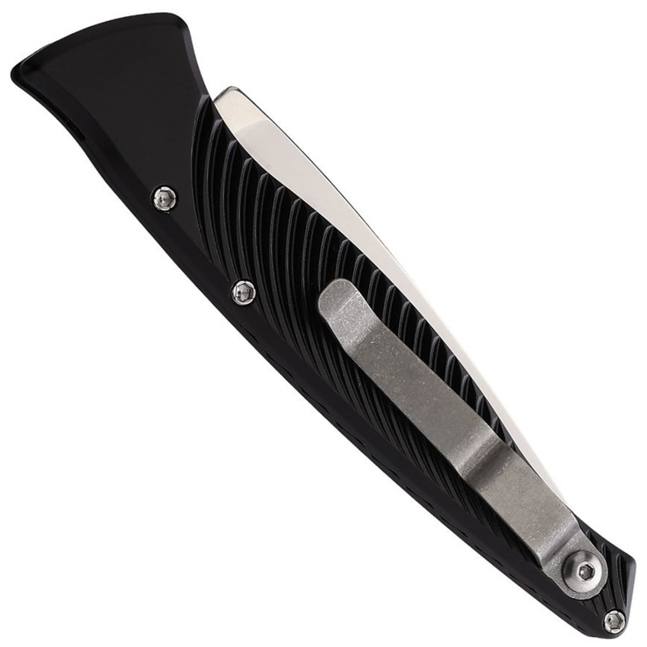 Piranha DNA Auto Knife, CPM-S30V Mirror Blade