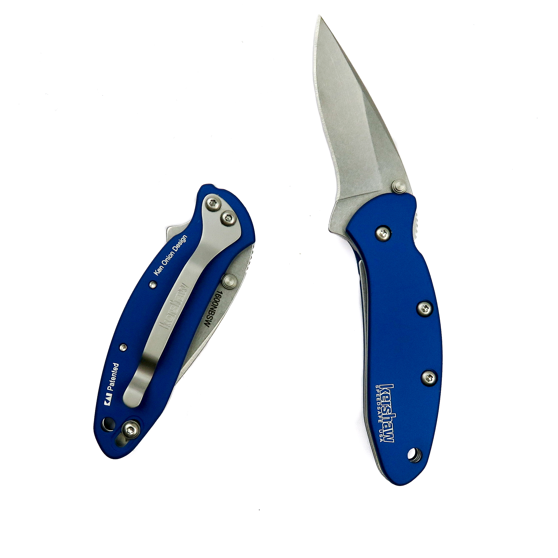 Knife Review: Kershaw Navy Blue Chive Spring Assist Knife - BladeOps