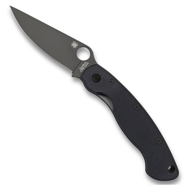 An Overview of the Spyderco Military Knife, Model C36GPBK - BladeOps