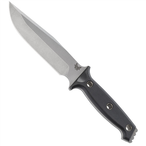 Benchmade 119 Arvensis Fixed Blade Knife, 154CM Satin Blade