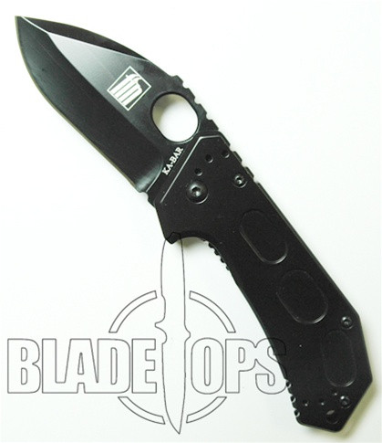 KA-BAR FIN Folding Drop Point Knife, Framelock, KA5550