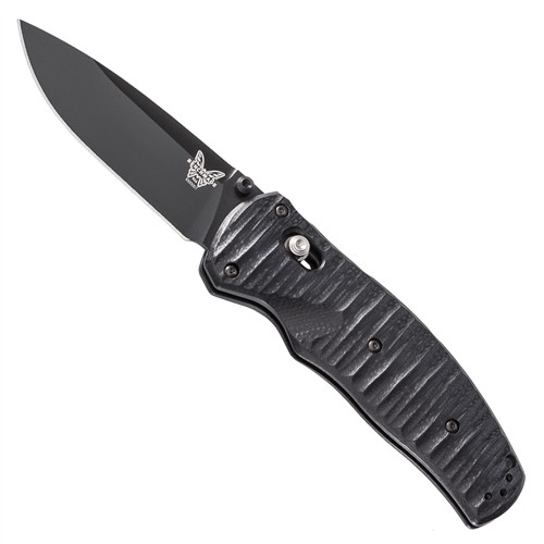 Benchmade 1000001BK Volli Spring Assist Knife, CPM-S30V Black Blade