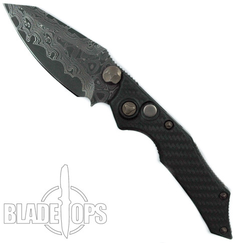 Microtech Marfione Custom Damascus Select Fire Dual Action Auto Knife