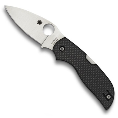 Spyderco C152CFP Chaparral Carbon Fiber/G-10 Laminate Folder Knife, CTS ...