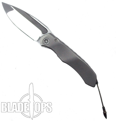 Marfione Custom Anax Integral Frame Lock Knife, High Polish Blade