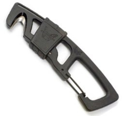 Benchmade 9CB Safety Hook with Carabiner, Black