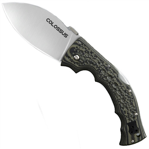 Cold Steel Colossus I Folder Knife, CTS-XHP Satin Blade