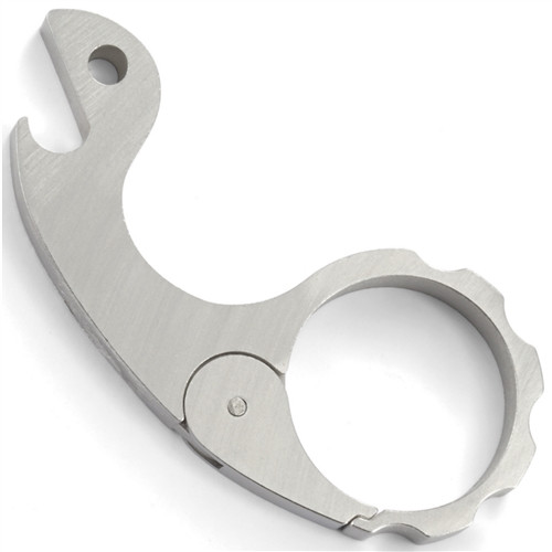 CRKT 9006 Snailor Stainless Keychain Tool, Bead Blast Finish