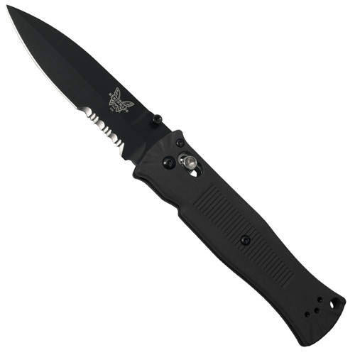 Benchmade 530SBK Pardue Folder Knife. 154CM Black Combo Blade