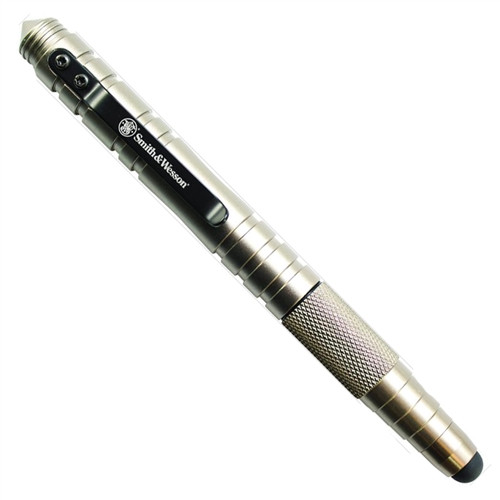 Smith & Wesson SWPEN3S Silver Tactical Pen and Stylus
