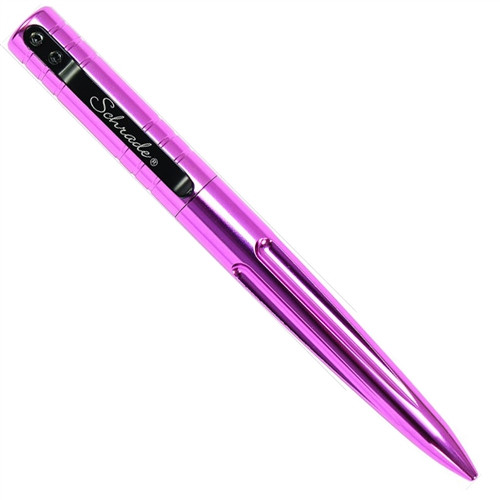 Schrade Tactical Pen, Pink, Black Ink