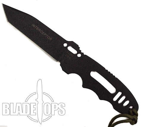 TOPS Knives Interceptor #301 Fixed Blade Tanto Knife