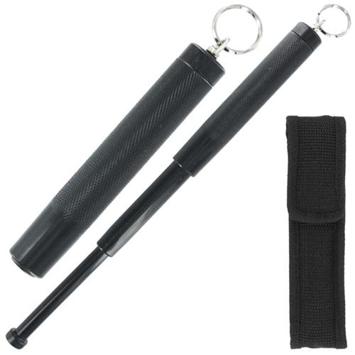 AZAN Key Chain Baton, Black