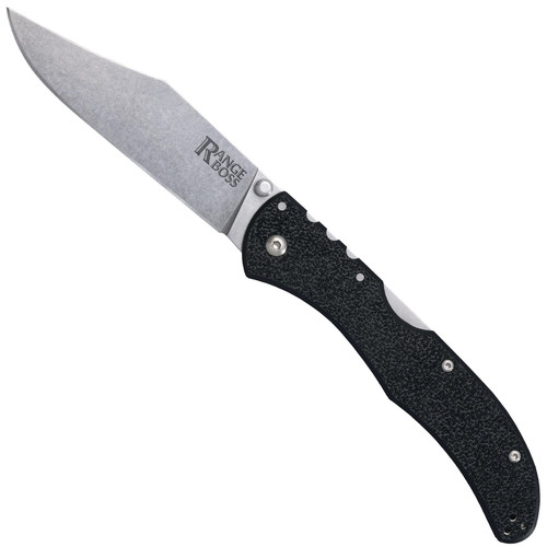 Cold Steel Range Boss Folder Knife, Clip Point Blade | BladeOPs