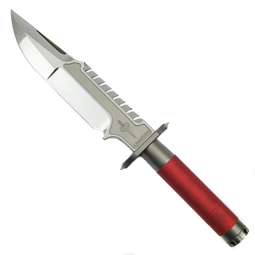 Marfione Knives Custom Interceptor Fixed Blade Knife, Mirror M390 Blade ...