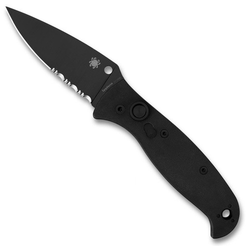 Spyderco Autonomy 2 Combo Blade Auto Knife | BladeOps