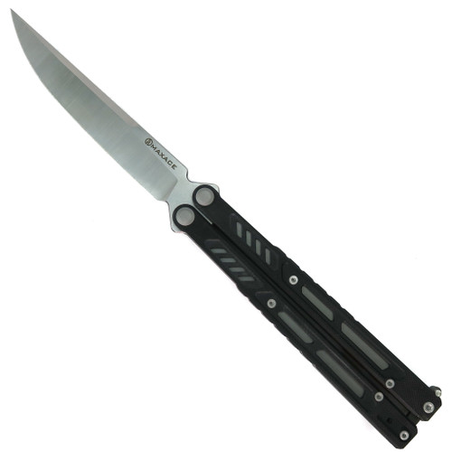 Maxace Knives Banshee Black G10 Balisong Butterfly Knife | BladeOps