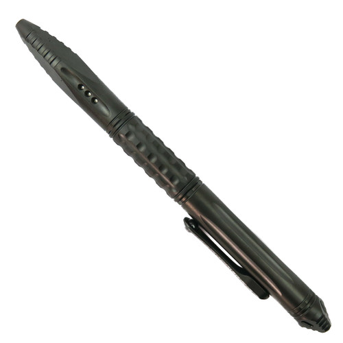 Microtech Kyroh Bolt Action Titanium Pen, DLC Finish with Tritium ...