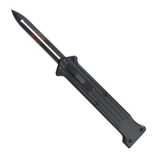 Joker Black OTF Auto Knife, Black Blade | Bladeops
