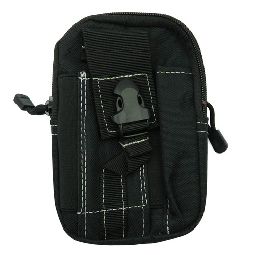 SurvivalGrid Tactical Black MOLLE Utility Pouch | BladeOps