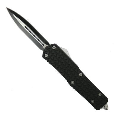 Illuminati OTF Auto Knife, Black Dagger Blade | Bladeops