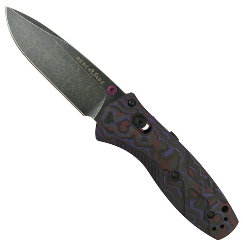 Benchmade 584BK-251 Gold Class Mini Barrage Purple Haze FatCarbon AXIS ...