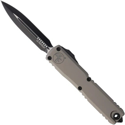 Microtech Gen III ZBP Clear Ultratech OTF Auto Knife, Black Dagger ...