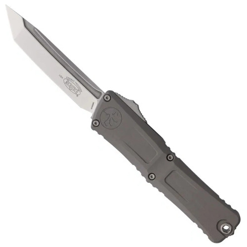 Microtech Clear Gen III Combat Troodon OTF Auto Knife, Stonewash Tanto ...