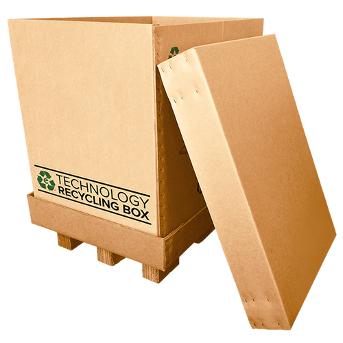 Half Pallet Electronics Recycling Box - Serialized - ERI Online Store