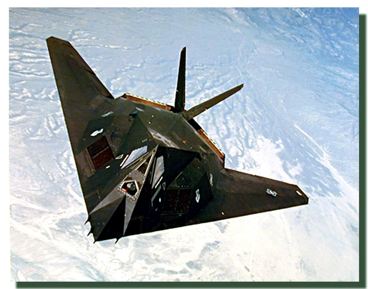 F117A Stealth Fighter Poster | Airplane Posters | Aviation Posters