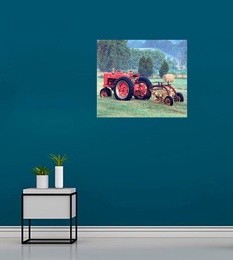 Farmall Red Tractor Poster | Tractor Posters