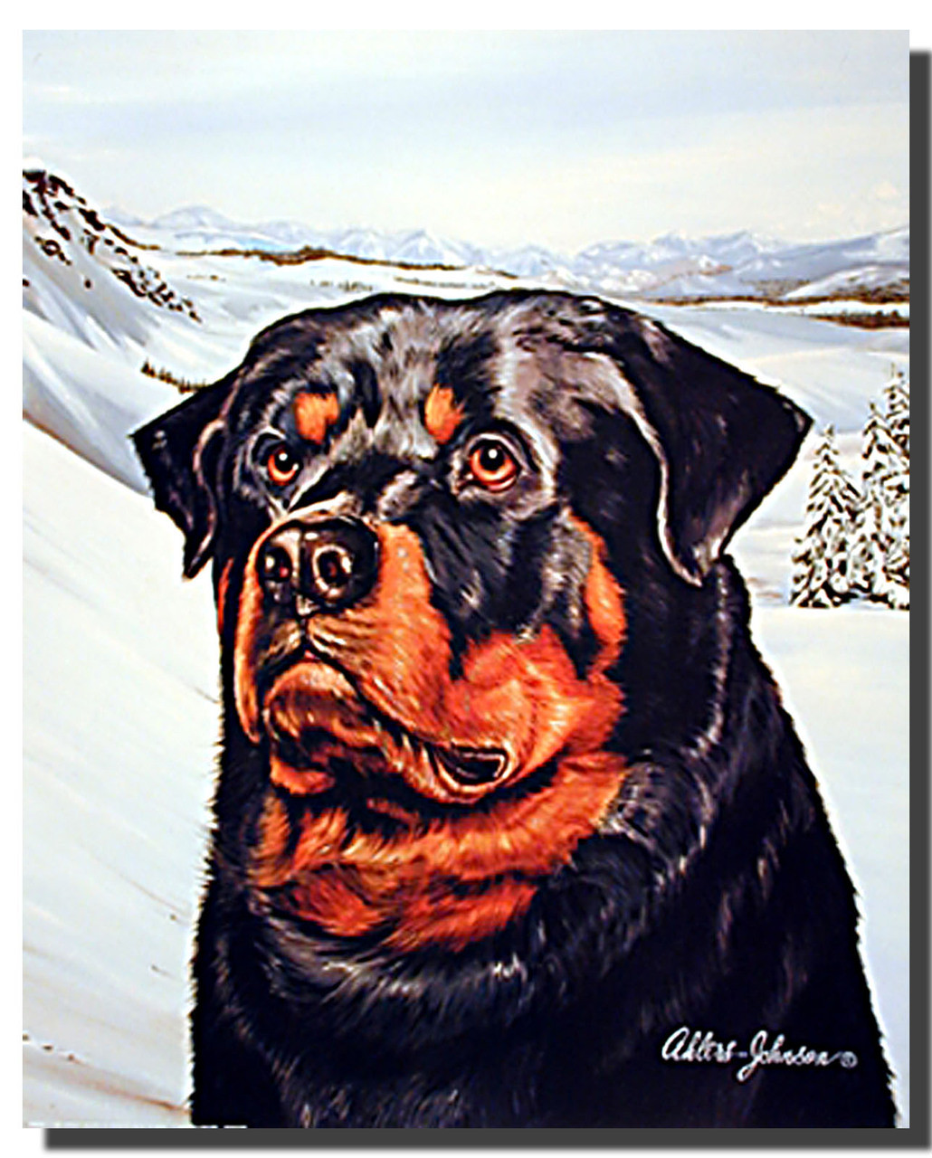 Rottweiler Poster | Animal Posters | Dog Posters
