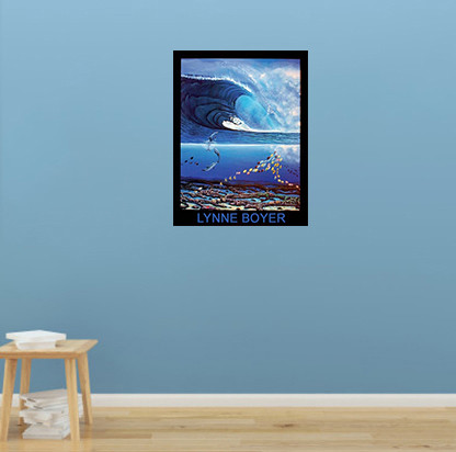 Underwater Wave Poster | Nature Posters