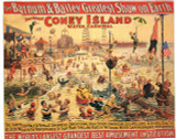 "The Great Coney Island Water carnival" Vintage Canvas | Wall Decor Art ...