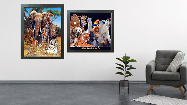 All the Animal in the Zoo Poster | Animal Posters