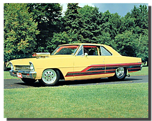 Chevy Street Racer Car Poster | Car Posters | Automotive Posters