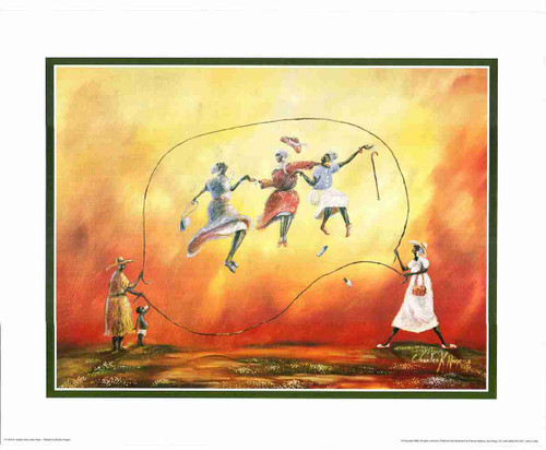 The Criss-Cross Skipping Rope | Art Posters