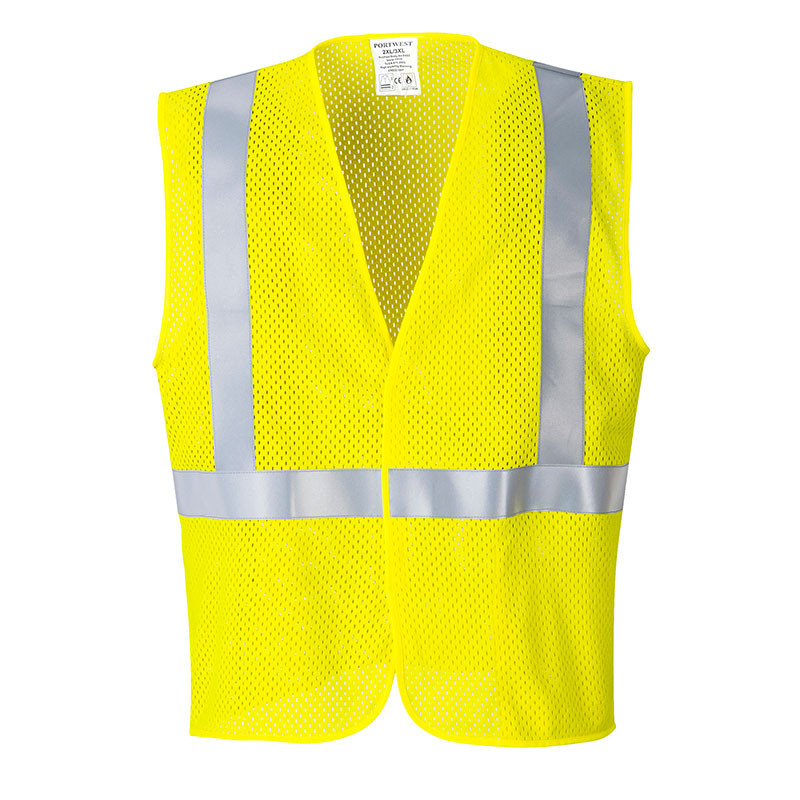 ANSI Class 2 FR Safety Vests - Flame Resistant