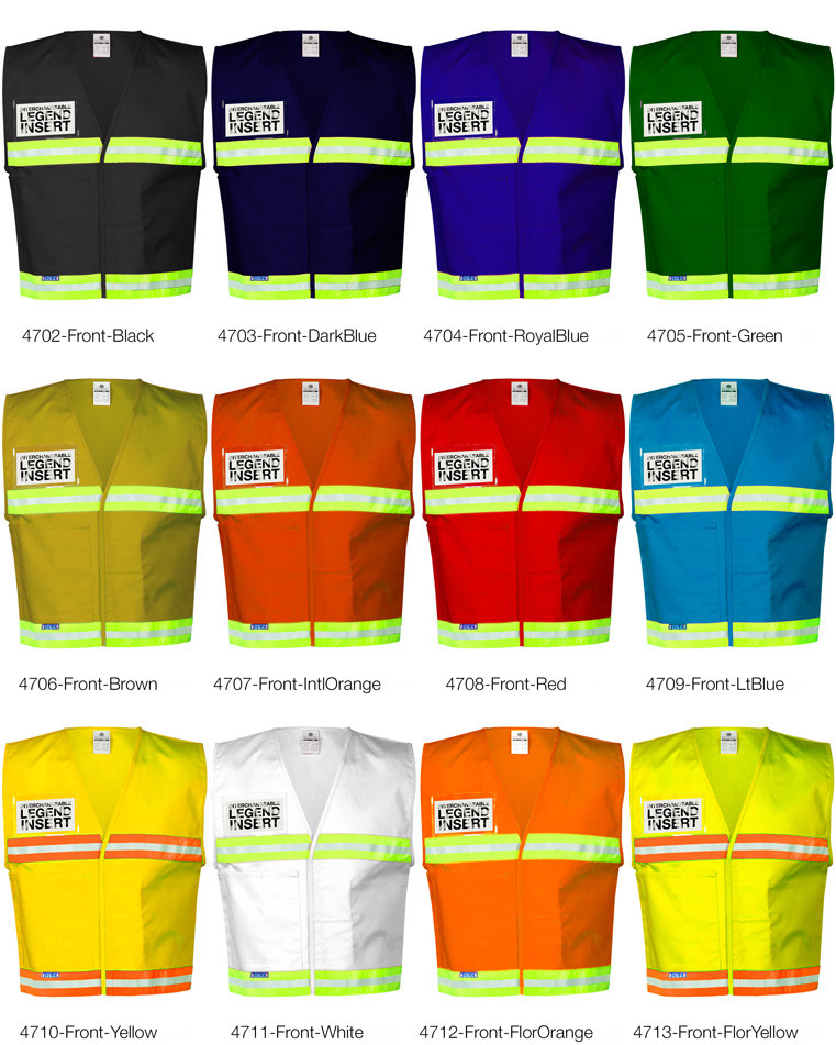 Kishigo Series Incident Command Vest 4700