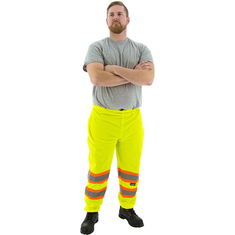 Hi Vis Pants — ANSI Class E Reflective Work Pants for Construction ...