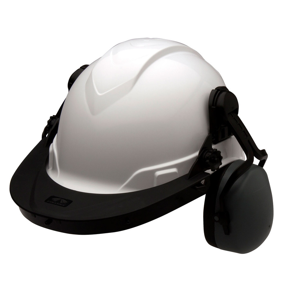 Pyramex Ridgeline Cap Style Hard Hat Face Shield Adapter HHABCMR